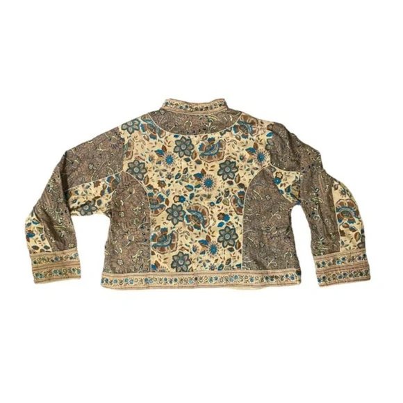Phool | Jackets & Coats | Nwt Phool Boho Artisanal Chic Mixed Media ...